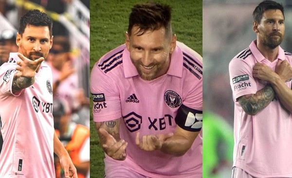 Messi reveló por qué festeja sus goles en Inter Miami como superhéroes ...