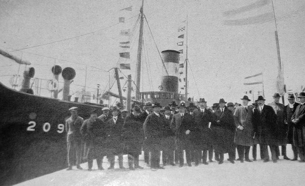 El "Chubut", el barco que dio inicio a la rica historia del Puerto de ...