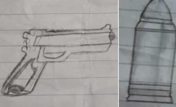 Tiene 12 años, llevó un arma al colegio y anotó a quienes iba a matar ... Tiene 12 años, llevó un arma al colegio y anotó a quienes iba a matar ...
